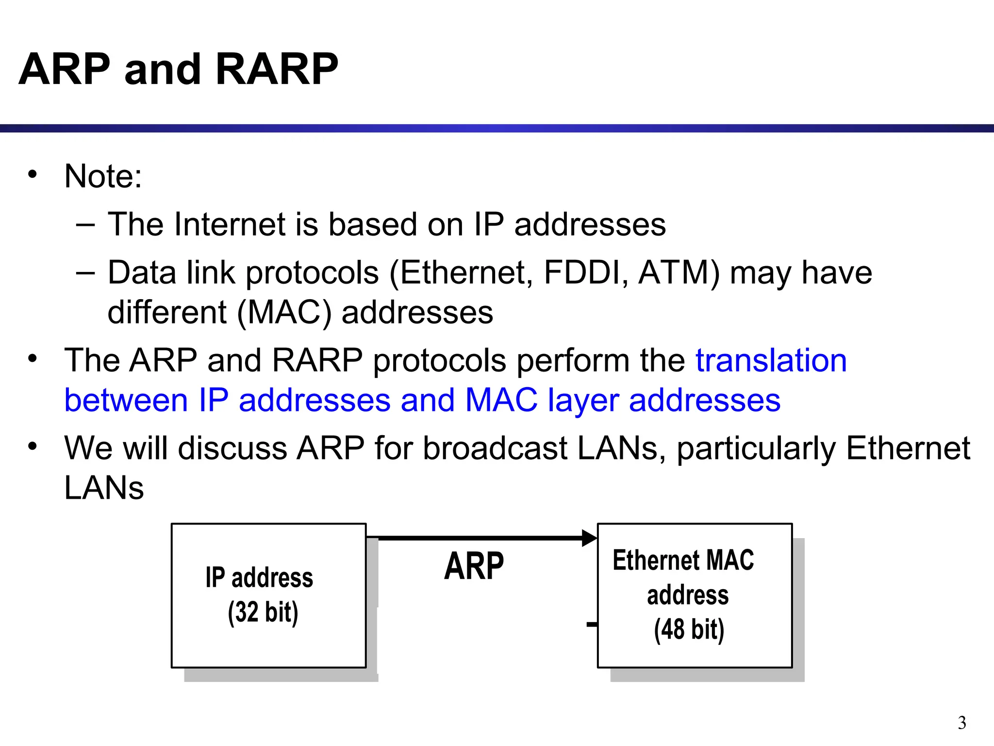 module06-arpV4(1) fr computer network protocol | PPT