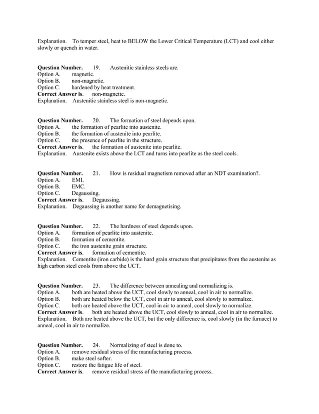 EASA Part-66 Module06 mcq's | PDF