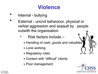 Module07 stress, violence and lone working | PPT