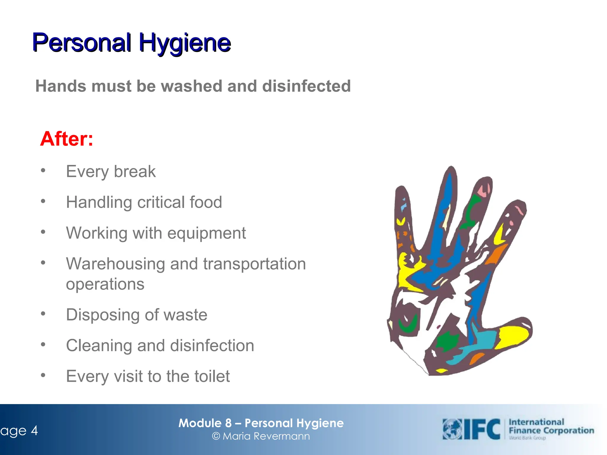 Module 08 - Personal hygiene in the food .ppt