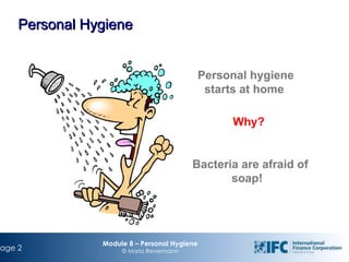 Module 08 - Personal hygiene in the food .ppt