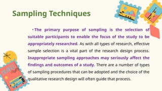 Module 08 - Sampling Technique. RESEARCHpptx | PPTX