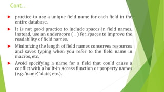 Module 08 Access & Use Database Application.pptx | Databases | Computer Software and Applications