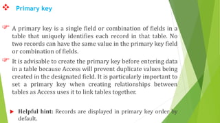 Module 08 Access & Use Database Application.pptx | Databases | Computer Software and Applications