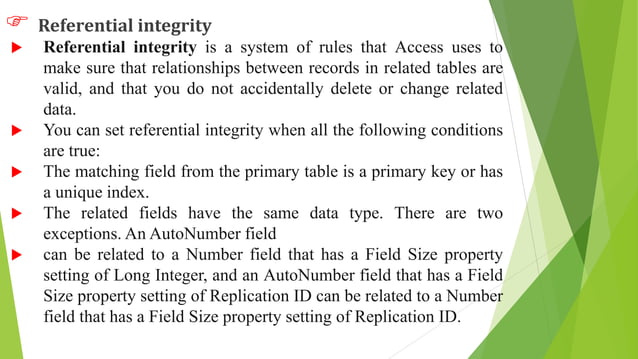 Module 08 Access And Use Database Applicationpptx 8763