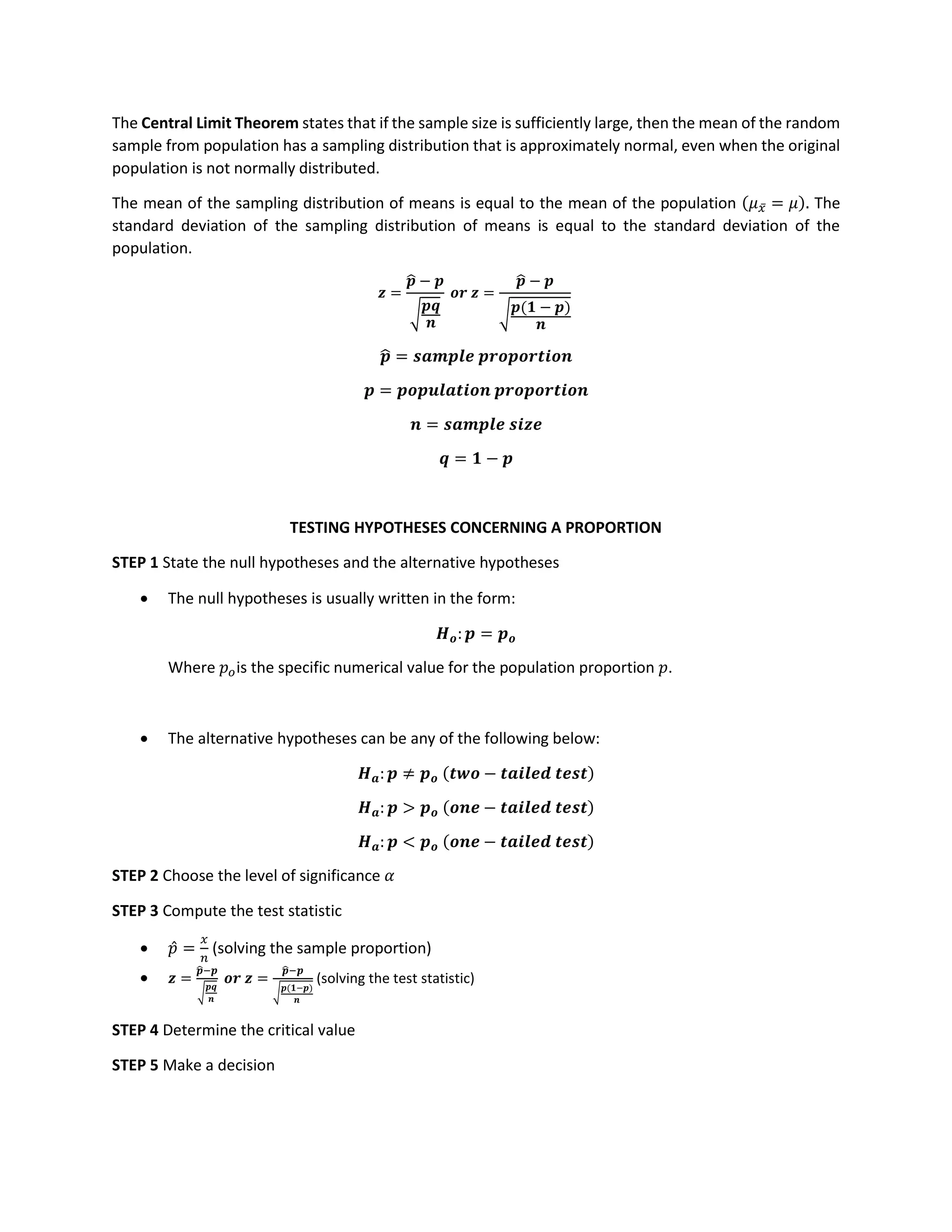 Module08 hypotheses testing proportions | PDF