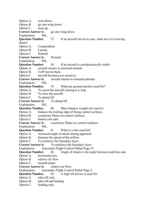 EASA Part-66 Module08 mcq's | PDF