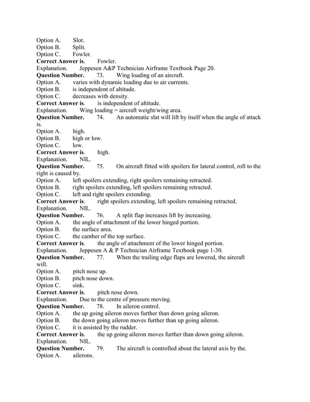 EASA Part-66 Module08 mcq's