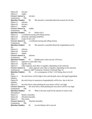 EASA Part-66 Module08 mcq's | PDF