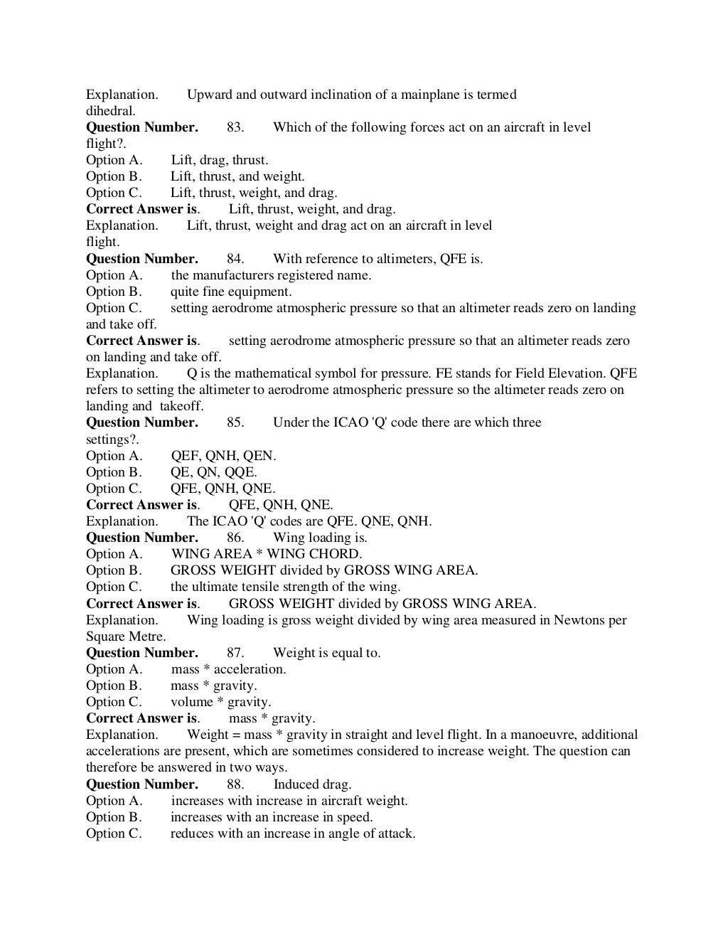EASA Part-66 Module08 mcq's