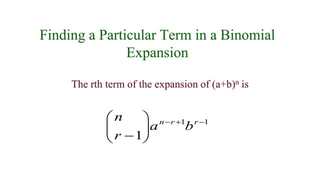 The Binomial Theorem.pptx
