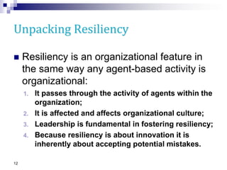 Module 09 Building Innovative and Resilient Teams | PDF