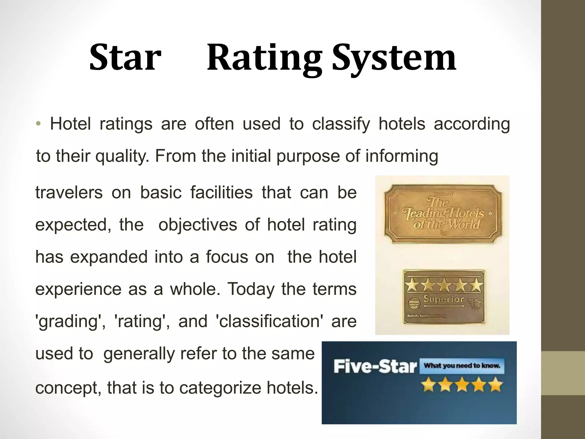 Module 0 hotel star rating in the Philippines : A Review | PPTX