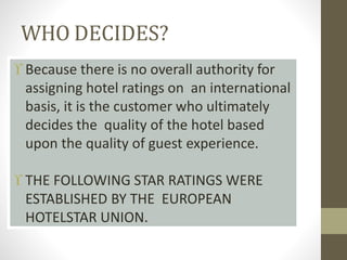 Module 0 hotel star rating in the Philippines : A Review | PPTX