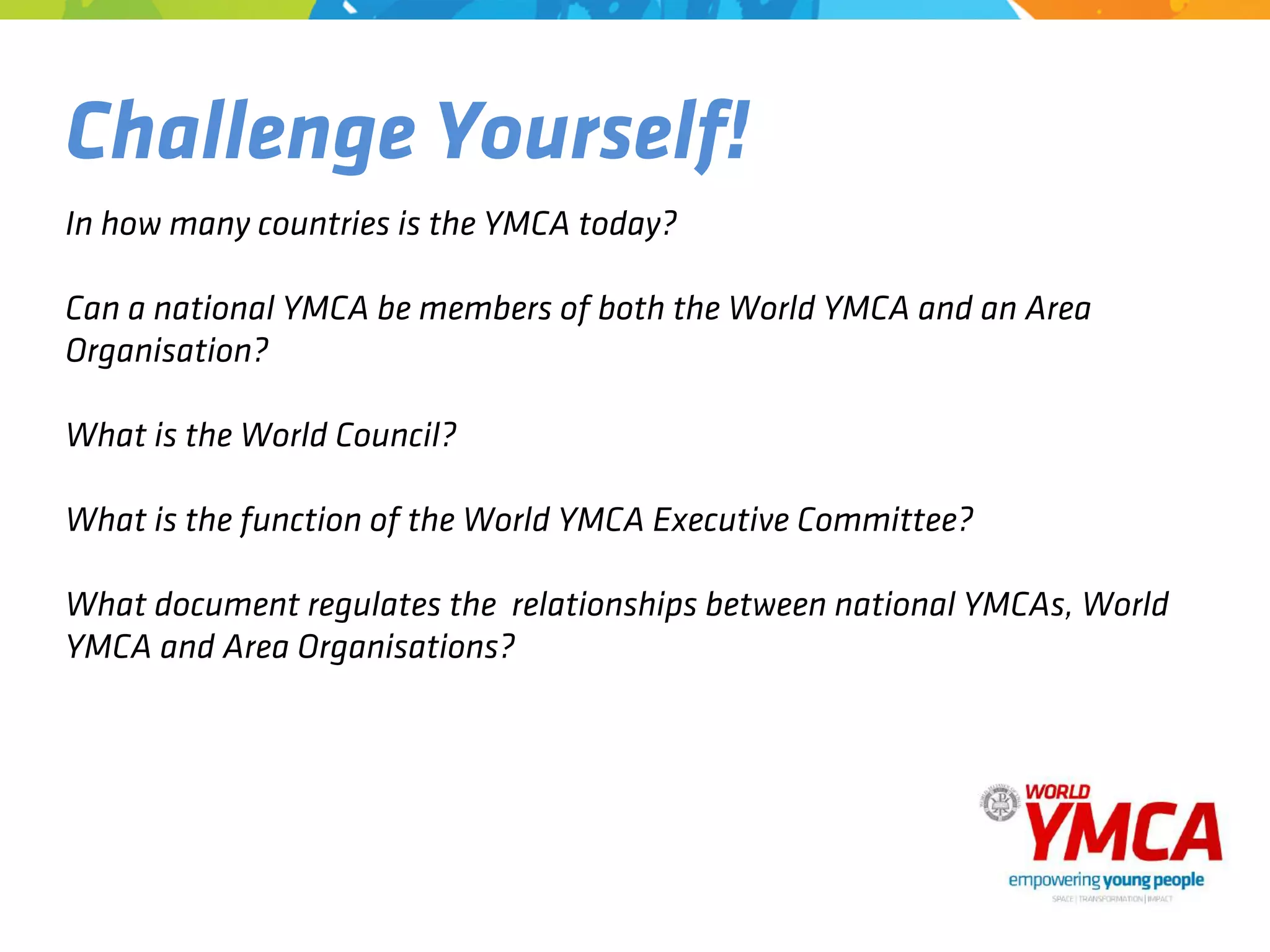 Module 1 02 - ymca today and global governance | PDF