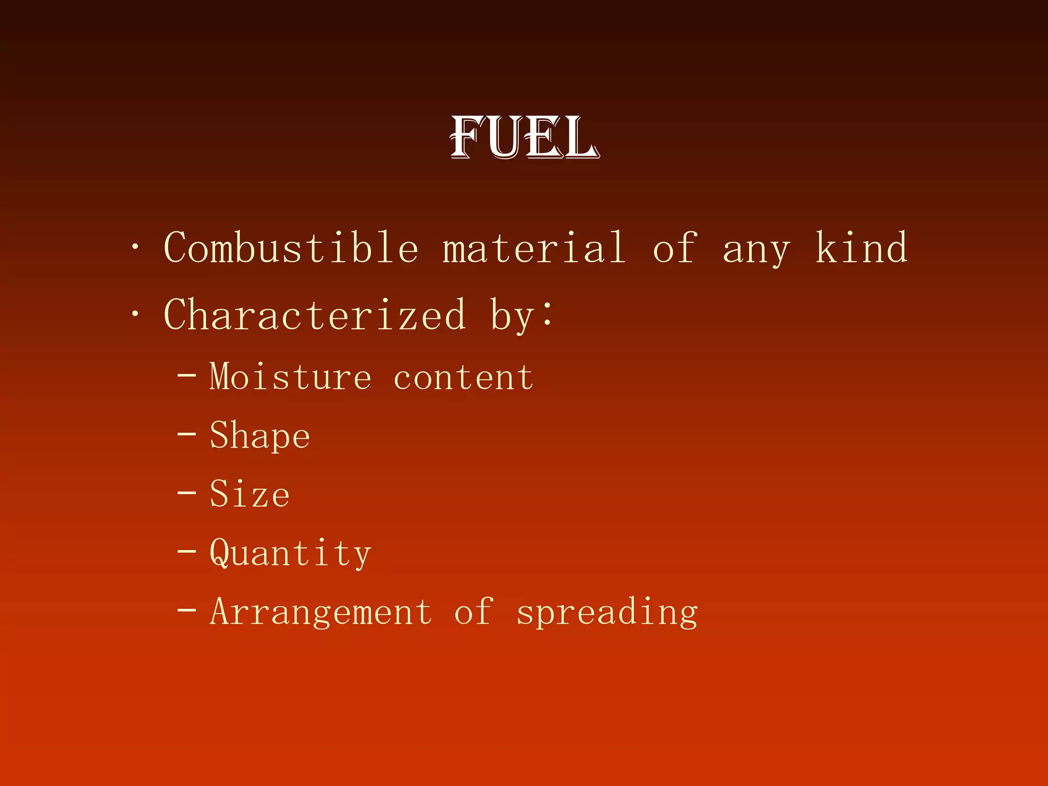 Module1 - Elements of Fire | PPT