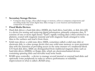 Computer Visible Parts | PPT