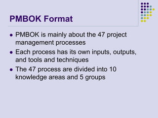 PM FrameWork: Module 1 | PPTX