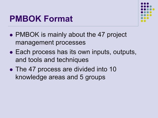 PM FrameWork: Module 1 | PPTX
