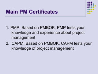 PM FrameWork: Module 1 | PPTX