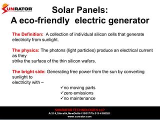 Solar Technology Basics | PPTX