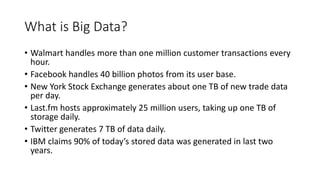 Introduction to Big Data & Hadoop Architecture - Module 1 | PPTX