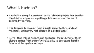 Introduction to Big Data & Hadoop Architecture - Module 1 | PPTX