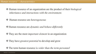 Human Resource Management | PPTX