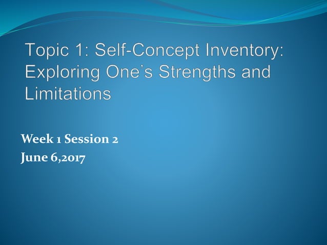 Module 1: Personal Development | PPTX | Educational Assessment | Education