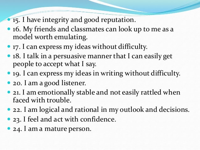 Module 1: Personal Development