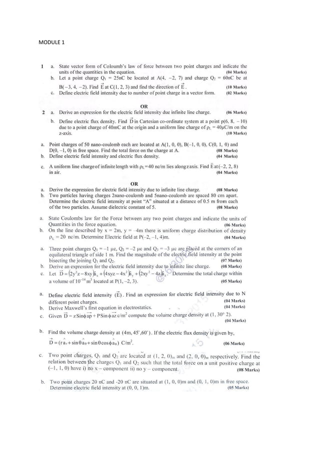 Engineering Electromagnetics-Module 1-coulomb''s law and electric field ...