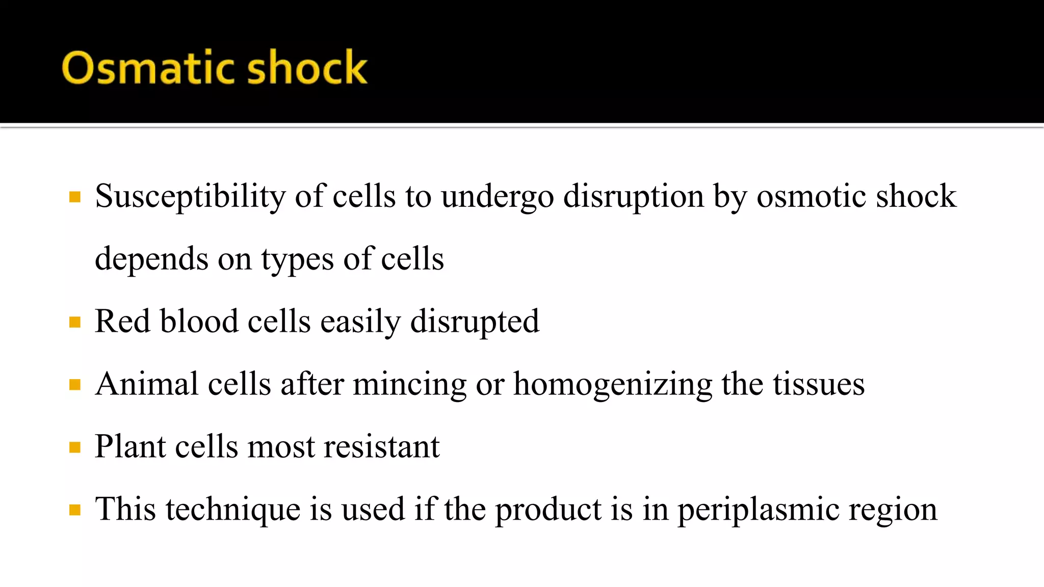 Cell Disruption | PPT