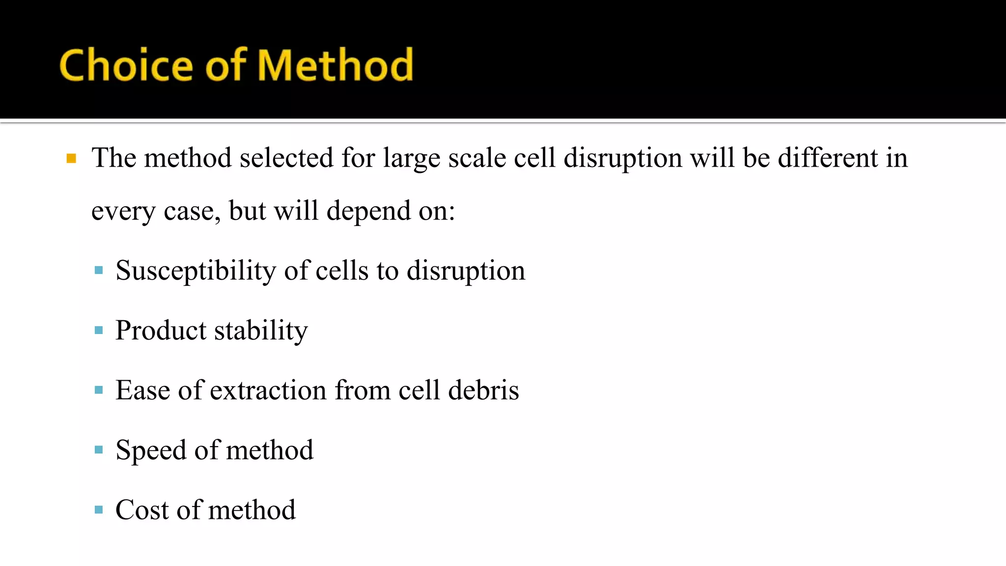 Cell Disruption | PPTX