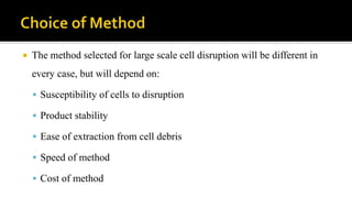 Cell Disruption | PPT