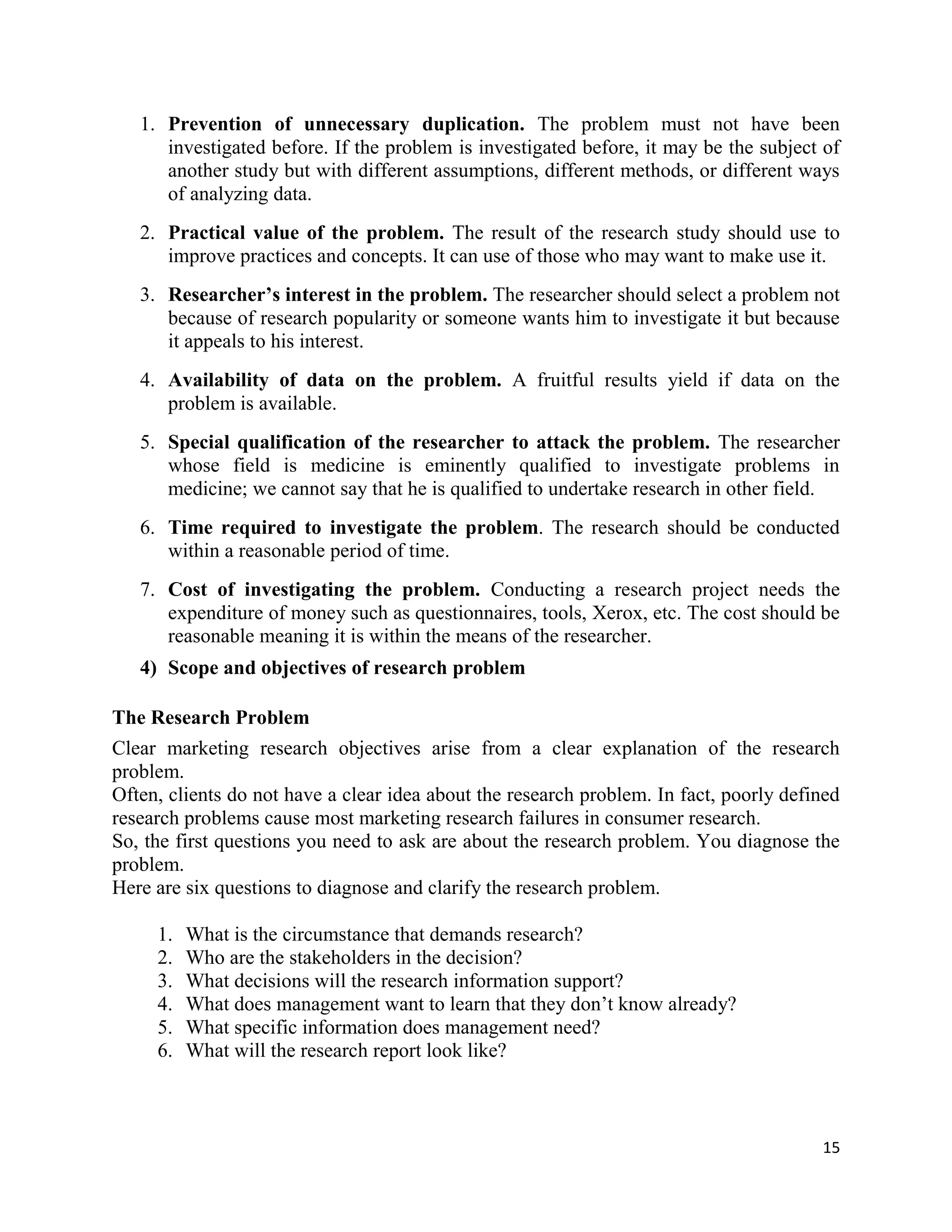 Research Methodology Module-01 | PDF | Postgraduate Education | College ...