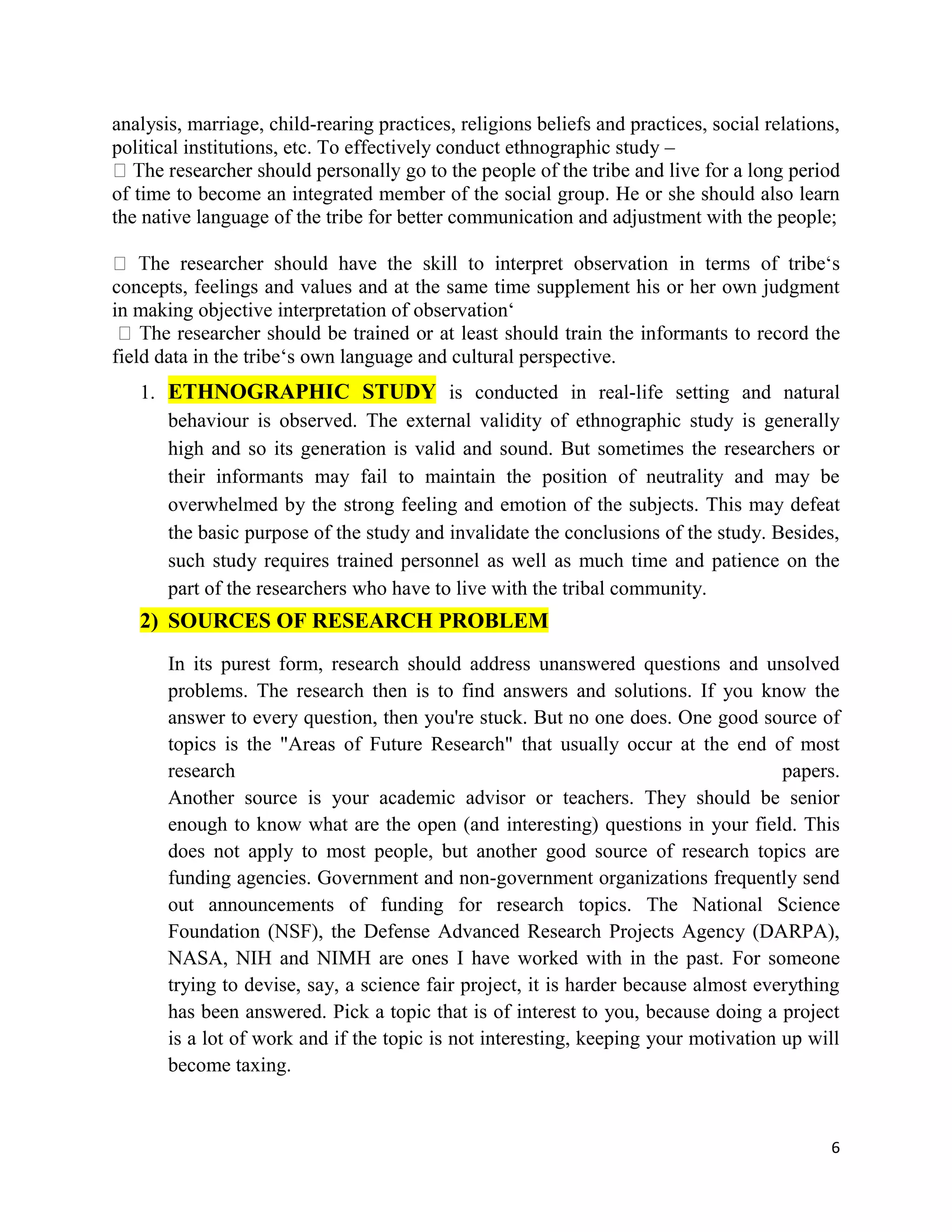 Research Methodology Module-01 | PDF | Postgraduate Education | College ...