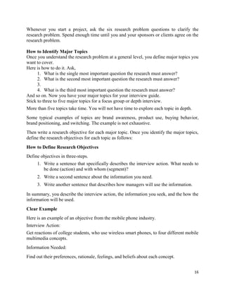 Research Methodology Module-01 | PDF | Postgraduate Education | College ...