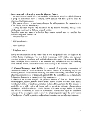 Research Methodology Module-01 | PDF