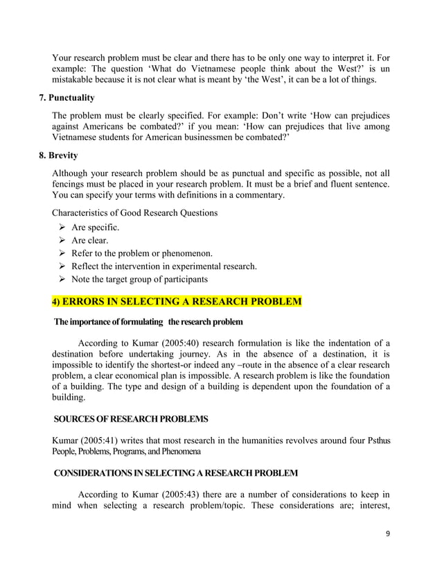 Research Methodology Module-01 | PDF