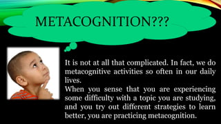 Module 1: Metacognition | PPTX