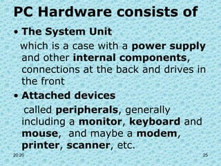 Module 1 1 computer basics | PPT | Computing | Technology & Computing