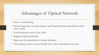 Data Communication and Optical Network | PPT