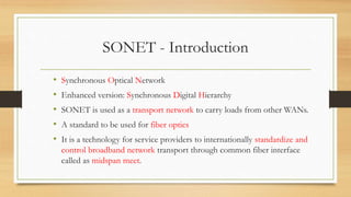 Data Communication and Optical Network | PPT