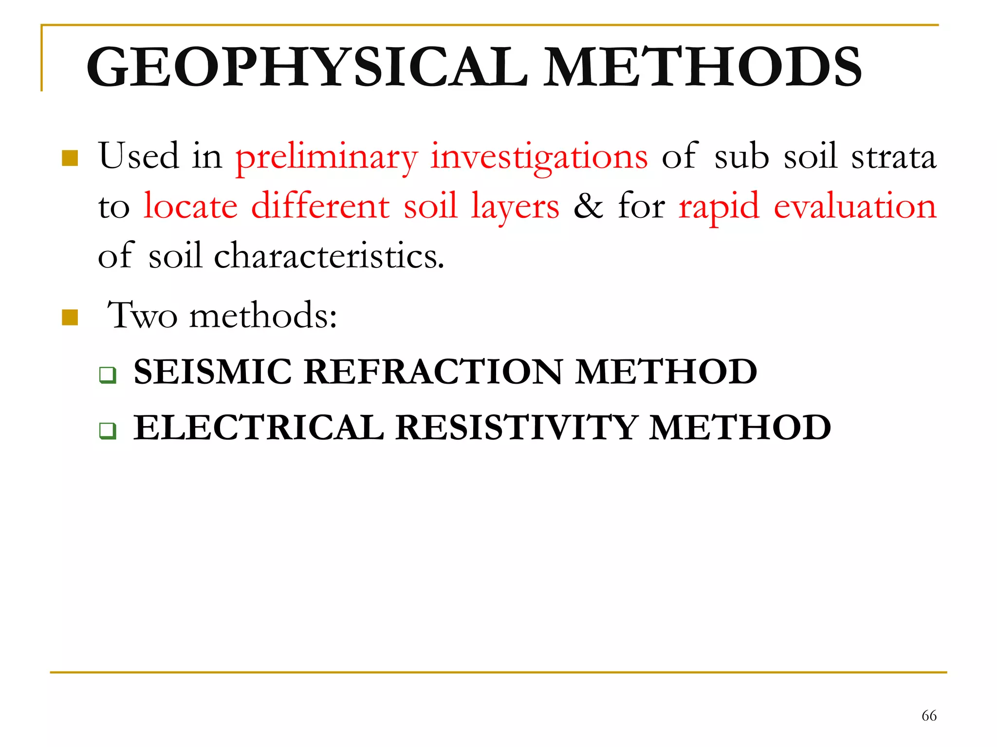 SOIL EXPLORATION | PPT