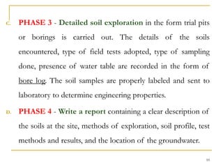 SOIL EXPLORATION | PPT