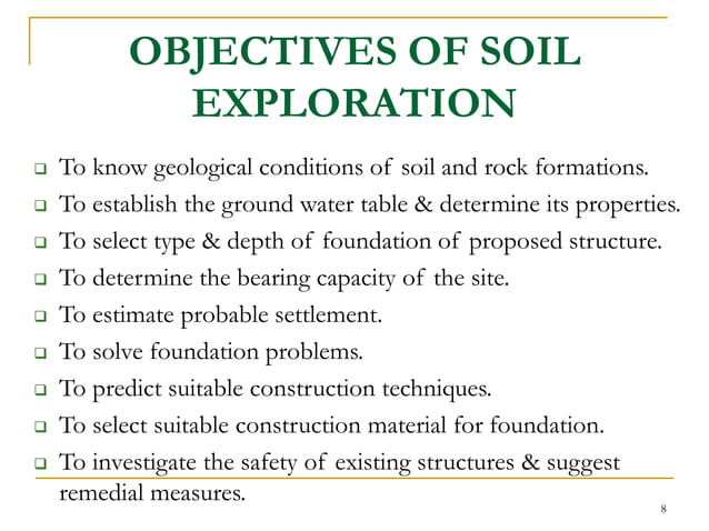 SOIL EXPLORATION | PPT