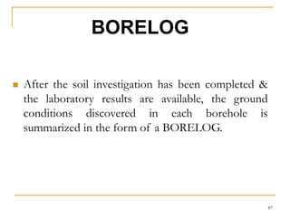 SOIL EXPLORATION | PPT