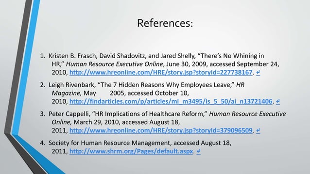 Module 1: The Role of Human Resources, Chapter 1-What is Human Resources? | PPT