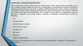 Module 1: The Role of Human Resources, Chapter 1-What is Human ...