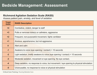 Module 1.2 Pain Management & Sedation | PPTX
